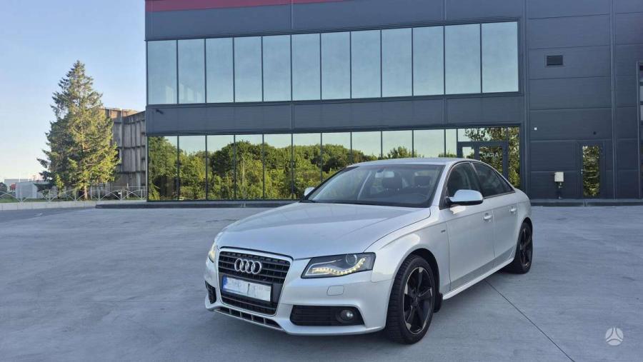Grey Audi A4 2010 in Klaipeda, with an engine capacity of 1.98 L and mileage of 279 thousand km for 2599 €, photo 7 on AUTOMOTO.COM.LV