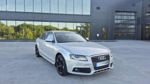 Grey Audi A4 2010 in Klaipeda, with an engine capacity of 1.98 L and mileage of 279 thousand km for 2599 €, photo 9 on AUTOMOTO.COM.LV