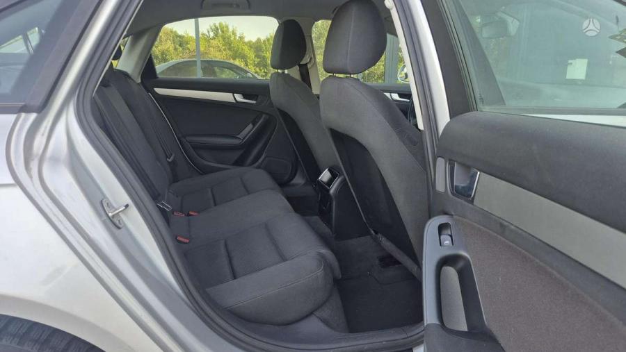 Grey Audi A4 2010 in Klaipeda, with an engine capacity of 1.98 L and mileage of 279 thousand km for 2599 €, photo 16 on AUTOMOTO.COM.LV
