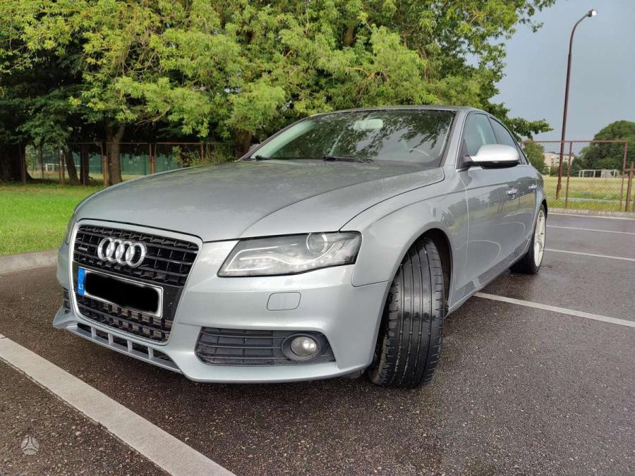 Pelēks Audi A4 2010 Klaipėda, ar dzinēja tilpumu 2.97 L un nobraukumu 375 tūkst. km par 3900 €, foto 5 vietnē AUTOMOTO.COM.LV