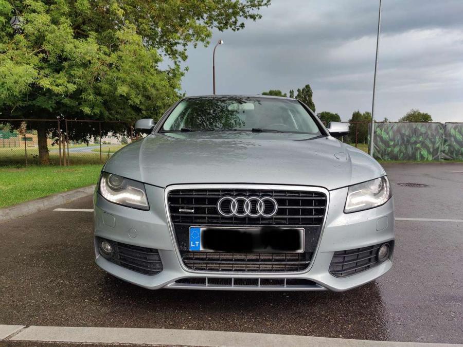 Pelēks Audi A4 2010 Klaipėda, ar dzinēja tilpumu 2.97 L un nobraukumu 375 tūkst. km par 3900 €, foto 6 vietnē AUTOMOTO.COM.LV