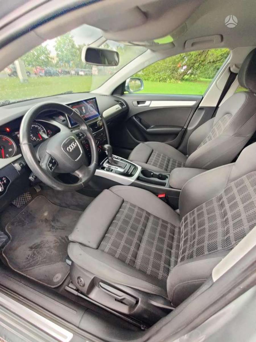 Pelēks Audi A4 2010 Klaipėda, ar dzinēja tilpumu 2.97 L un nobraukumu 375 tūkst. km par 3900 €, foto 14 vietnē AUTOMOTO.COM.LV