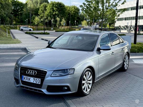 Grey Audi A4 2010 in Vilnius, with an engine capacity of 3.00 L and mileage of 299 thousand km for 4400 €, photo 1 on AUTOMOTO.COM.LV