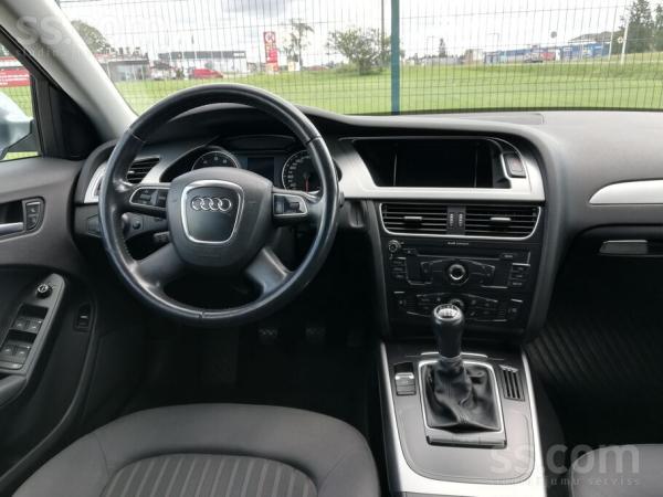 Grey Audi A4 2010 in Saldus, with an engine capacity of 1.80 L and mileage of 186 thousand km for 5700 €, photo 7 on AUTOMOTO.COM.LV