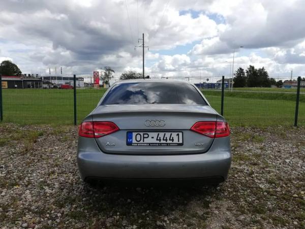 Grey Audi A4 2010 in Saldus, with an engine capacity of 1.80 L and mileage of 186 thousand km for 5700 €, photo 6 on AUTOMOTO.COM.LV