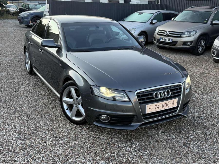 Pelēks Audi A4 2010 Kauņa, ar dzinēja tilpumu 1.80 L un nobraukumu 248 tūkst. km par 5950 €, foto 1 vietnē AUTOMOTO.COM.LV