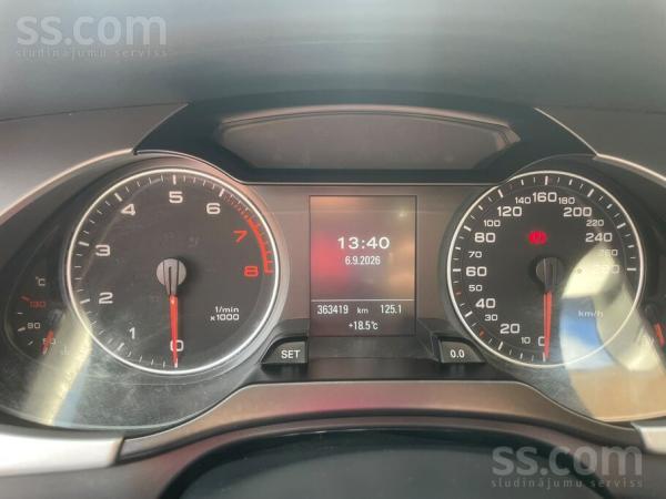 Audi A4 2010 Rīga vietnē Pelēks Audi A4 2010 Rīga, ar dzinēja tilpumu 1.80 L un nobraukumu 363 tūkst. km par 4100 €, foto 11 vietnē AUTOMOTO.COM.LV