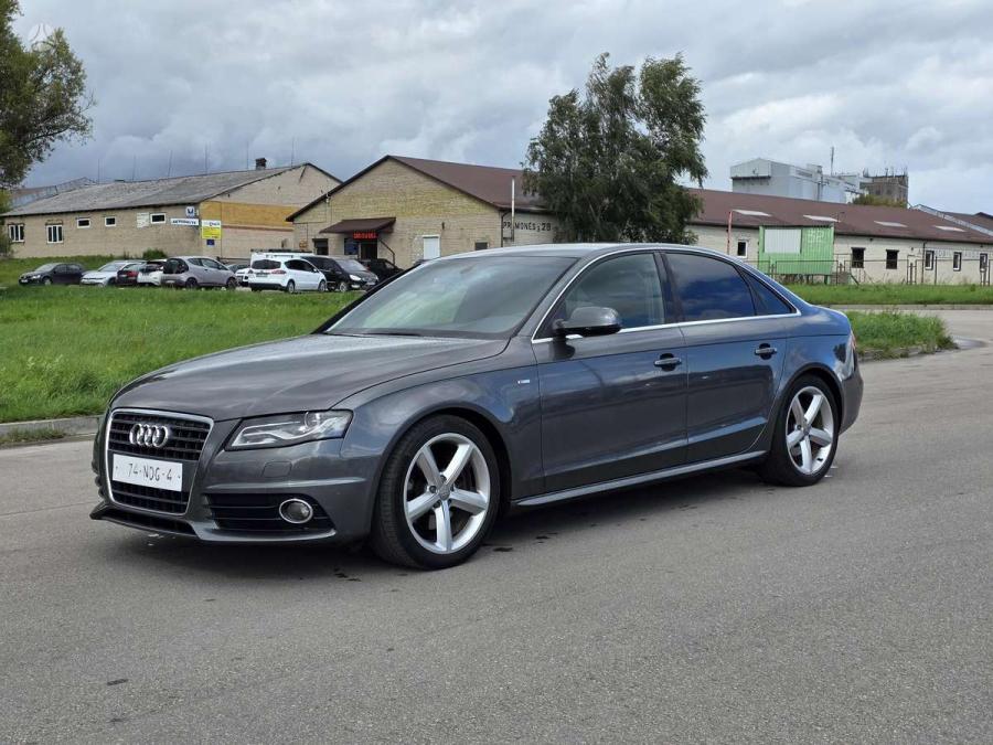 Pelēks Audi A4 2010 Tauragė, ar dzinēja tilpumu 1.80 L un nobraukumu 249 tūkst. km par 4990 €, foto 1 vietnē AUTOMOTO.COM.LV