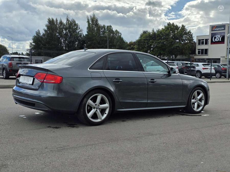 Pelēks Audi A4 2010 Tauragė, ar dzinēja tilpumu 1.80 L un nobraukumu 249 tūkst. km par 4990 €, foto 7 vietnē AUTOMOTO.COM.LV