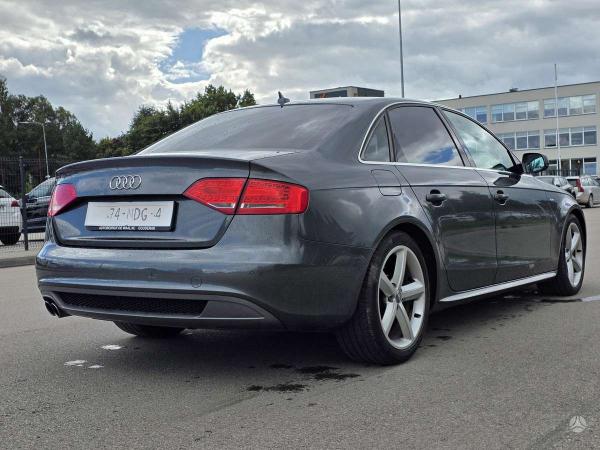 Grey Audi A4 2010 in Taurage, with an engine capacity of 1.80 L and mileage of 249 thousand km for 4990 €, photo 8 on AUTOMOTO.COM.LV