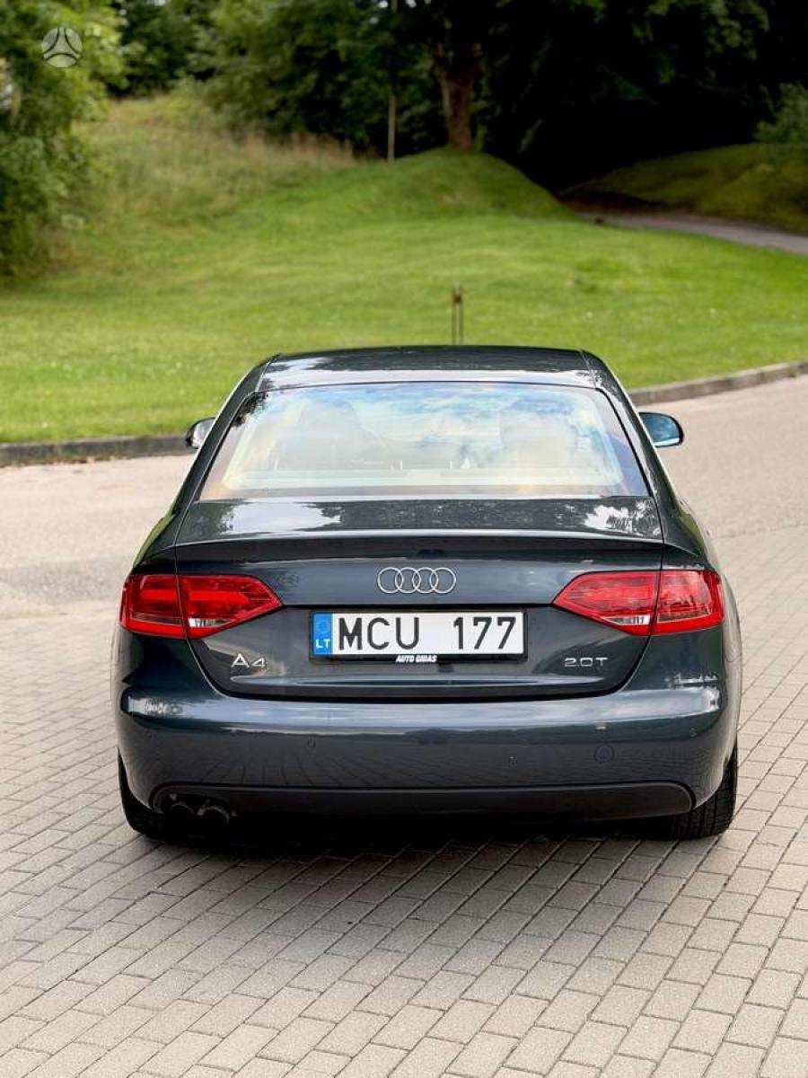 Pelēks Audi A4 2010 Viļņa, ar dzinēja tilpumu 1.80 L un nobraukumu 243 tūkst. km par 6000 €, foto 7 vietnē AUTOMOTO.COM.LV