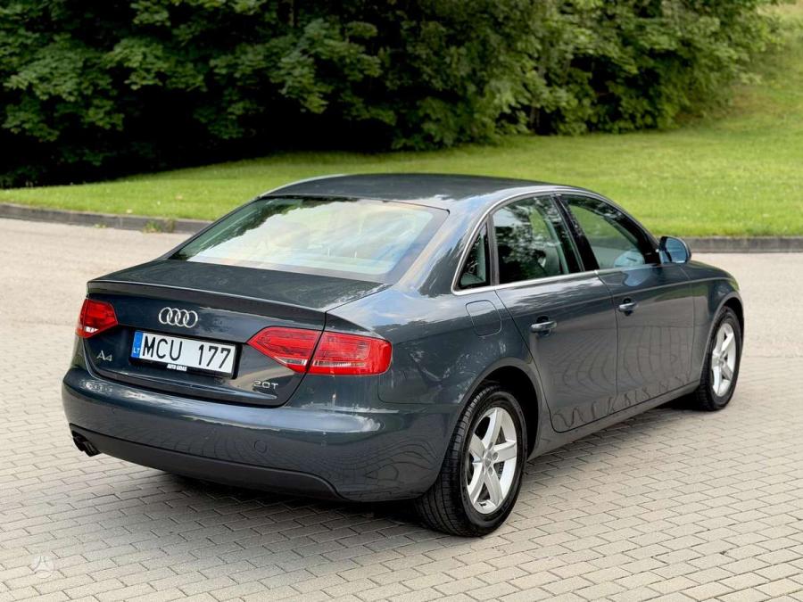 Pelēks Audi A4 2010 Viļņa, ar dzinēja tilpumu 1.80 L un nobraukumu 243 tūkst. km par 6000 €, foto 8 vietnē AUTOMOTO.COM.LV