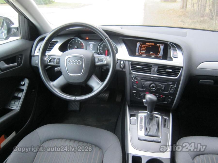 Grey Audi A4 2011 in Tartu, with an engine capacity of 1.80 L and mileage of 142 thousand km for 6990 €, photo 8 on AUTOMOTO.COM.LV