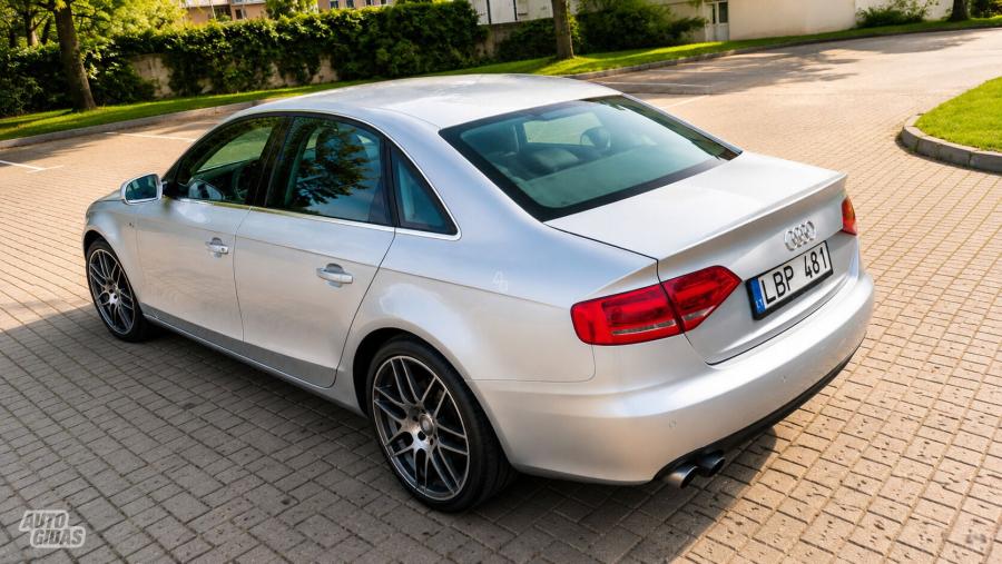 Grey Audi A4 2011 in Kaunas, with an engine capacity of 1.80 L and mileage of 212 thousand km for 5400 €, photo 6 on AUTOMOTO.COM.LV