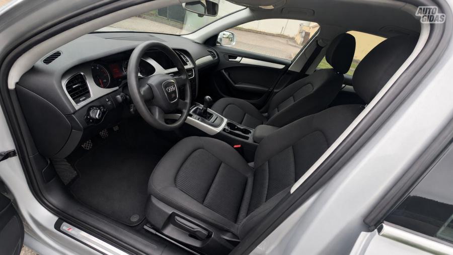 Grey Audi A4 2011 in Kaunas, with an engine capacity of 1.80 L and mileage of 212 thousand km for 5400 €, photo 12 on AUTOMOTO.COM.LV