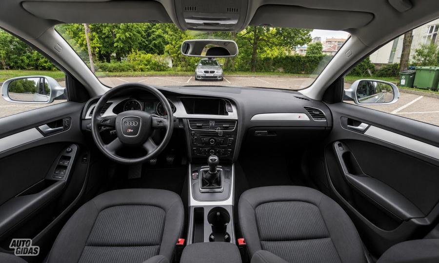 Grey Audi A4 2011 in Kaunas, with an engine capacity of 1.80 L and mileage of 212 thousand km for 5400 €, photo 13 on AUTOMOTO.COM.LV