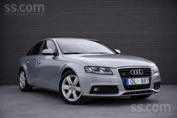 Grey Audi A4 2011 in Riga, with an engine capacity of 3.00 L and mileage of 326 thousand km for 6990 €, photo 2 on AUTOMOTO.COM.LV