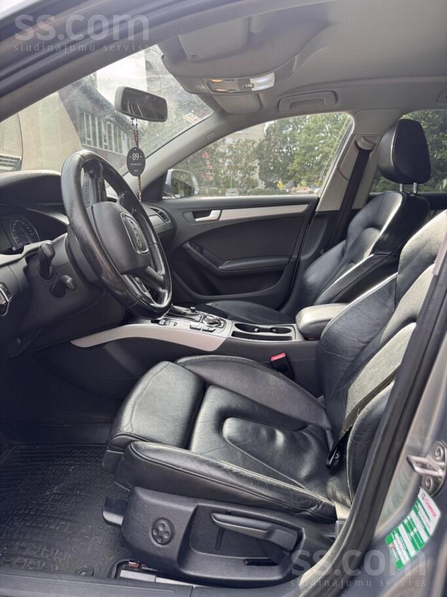 Pelēks Audi A4 2011 Rīga, ar dzinēja tilpumu 2.00 L un nobraukumu 336 tūkst. km par 5600 €, foto 6 vietnē AUTOMOTO.COM.LV