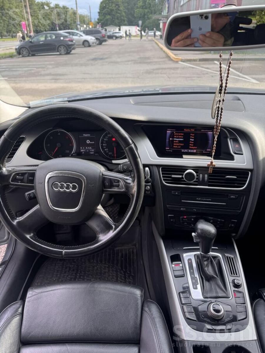 Pelēks Audi A4 2011 Rīga, ar dzinēja tilpumu 2.00 L un nobraukumu 336 tūkst. km par 5600 €, foto 7 vietnē AUTOMOTO.COM.LV