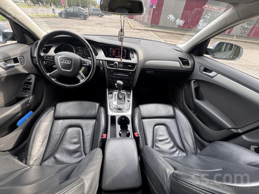 Pelēks Audi A4 2011 Rīga, ar dzinēja tilpumu 2.00 L un nobraukumu 336 tūkst. km par 5600 €, foto 8 vietnē AUTOMOTO.COM.LV