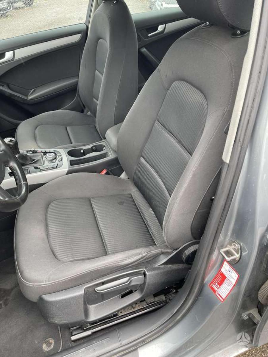 Pelēks Audi A4 2011 Panevēža, ar dzinēja tilpumu 2.00 L un nobraukumu 242 tūkst. km par 5500 €, foto 11 vietnē AUTOMOTO.COM.LV