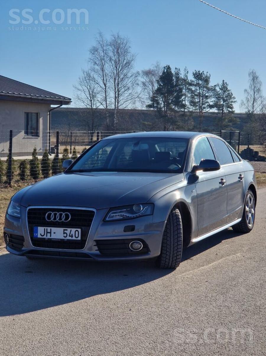 Grey Audi A4 2011 in Riga, with an engine capacity of 2.00 L and mileage of 340 thousand km for 4600 €, photo 4 on AUTOMOTO.COM.LV