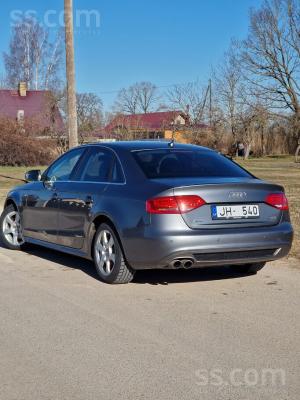 Grey Audi A4 2011 in Riga, with an engine capacity of 2.00 L and mileage of 340 thousand km for 4600 €, photo 5 on AUTOMOTO.COM.LV