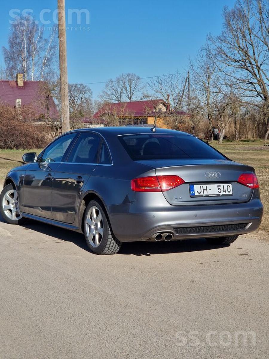 Grey Audi A4 2011 in Riga, with an engine capacity of 2.00 L and mileage of 340 thousand km for 4600 €, photo 5 on AUTOMOTO.COM.LV