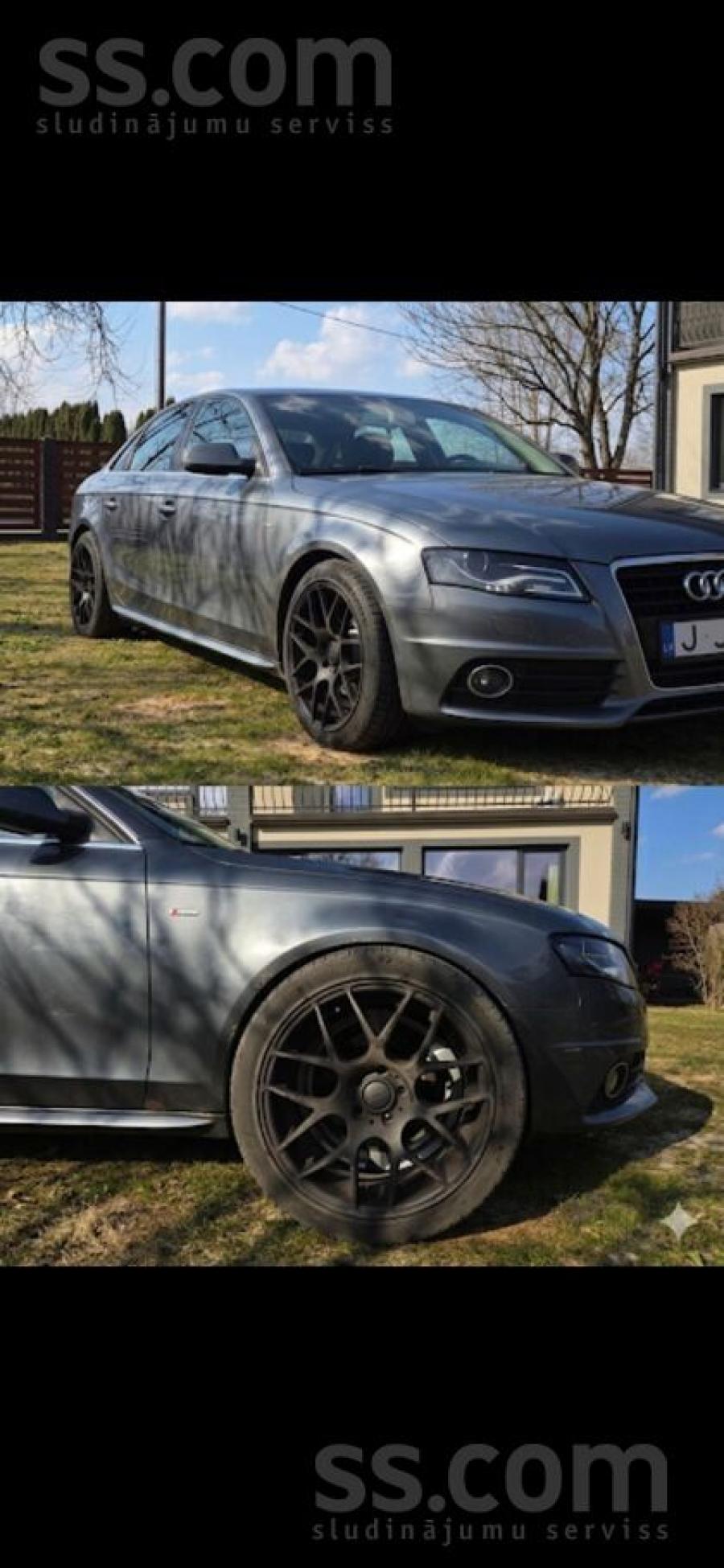 Grey Audi A4 2011 in Riga, with an engine capacity of 2.00 L and mileage of 340 thousand km for 4600 €, photo 7 on AUTOMOTO.COM.LV