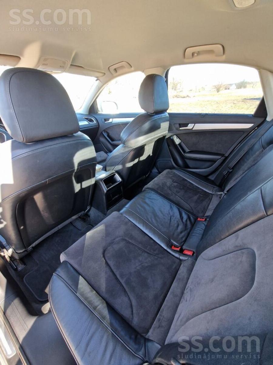 Grey Audi A4 2011 in Riga, with an engine capacity of 2.00 L and mileage of 340 thousand km for 4600 €, photo 8 on AUTOMOTO.COM.LV