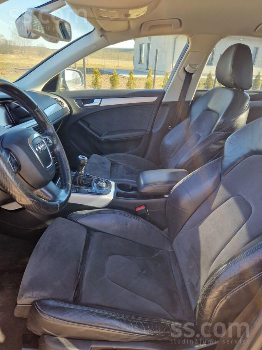 Grey Audi A4 2011 in Riga, with an engine capacity of 2.00 L and mileage of 340 thousand km for 4600 €, photo 12 on AUTOMOTO.COM.LV