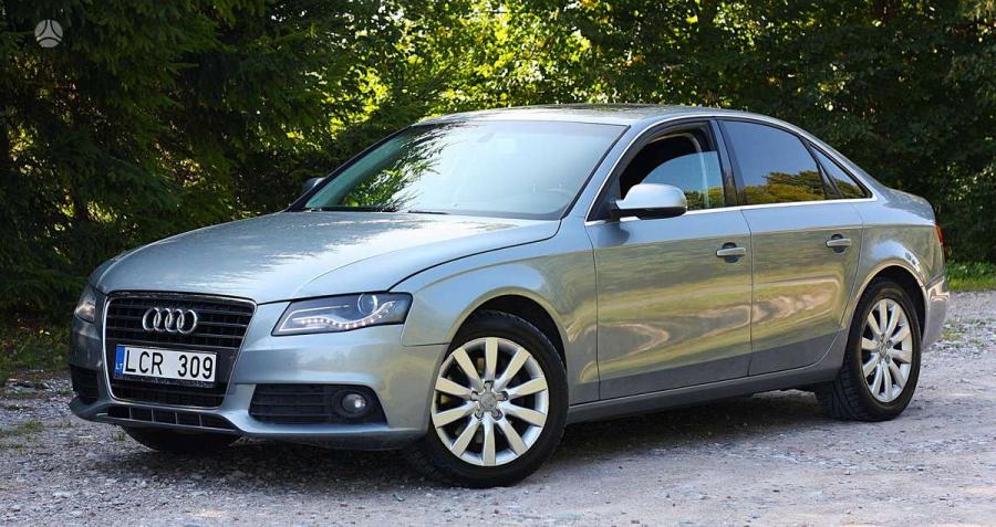 Pelēks Audi A4 2011 Kretinga, ar dzinēja tilpumu 1.98 L un nobraukumu 310 tūkst. km par 4499 €, foto 3 vietnē AUTOMOTO.COM.LV