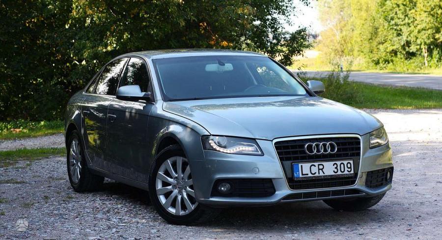 Pelēks Audi A4 2011 Kretinga, ar dzinēja tilpumu 1.98 L un nobraukumu 310 tūkst. km par 4499 €, foto 5 vietnē AUTOMOTO.COM.LV