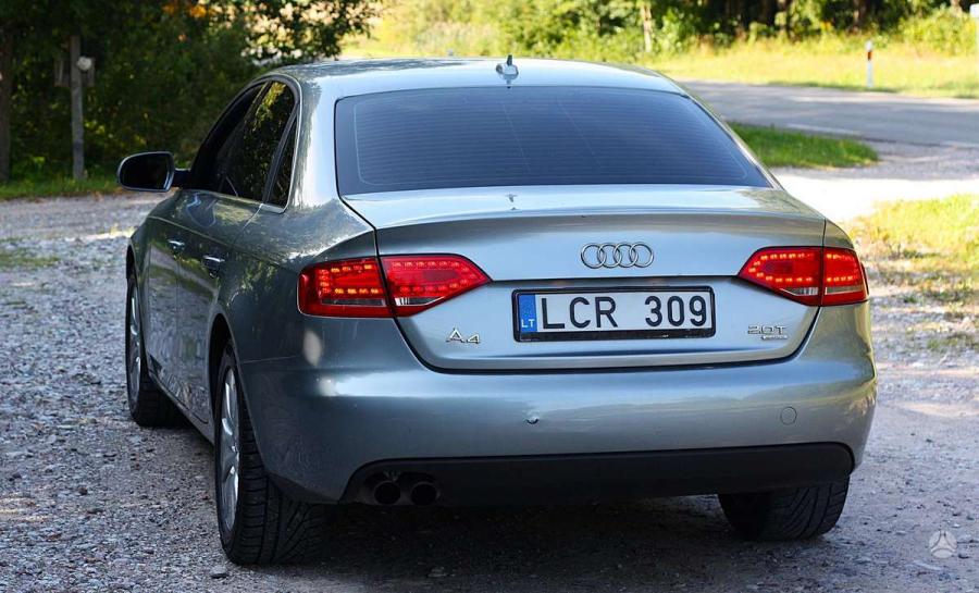 Pelēks Audi A4 2011 Kretinga, ar dzinēja tilpumu 1.98 L un nobraukumu 310 tūkst. km par 4499 €, foto 11 vietnē AUTOMOTO.COM.LV