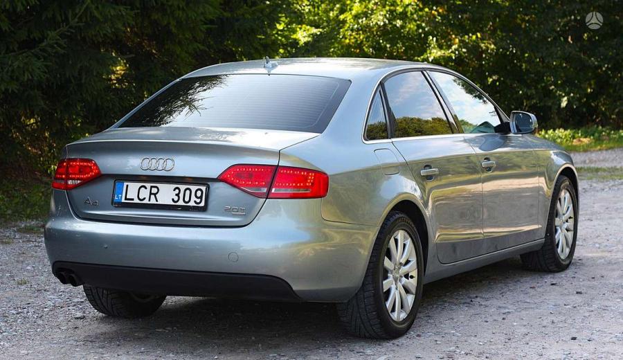 Pelēks Audi A4 2011 Kretinga, ar dzinēja tilpumu 1.98 L un nobraukumu 310 tūkst. km par 4499 €, foto 17 vietnē AUTOMOTO.COM.LV