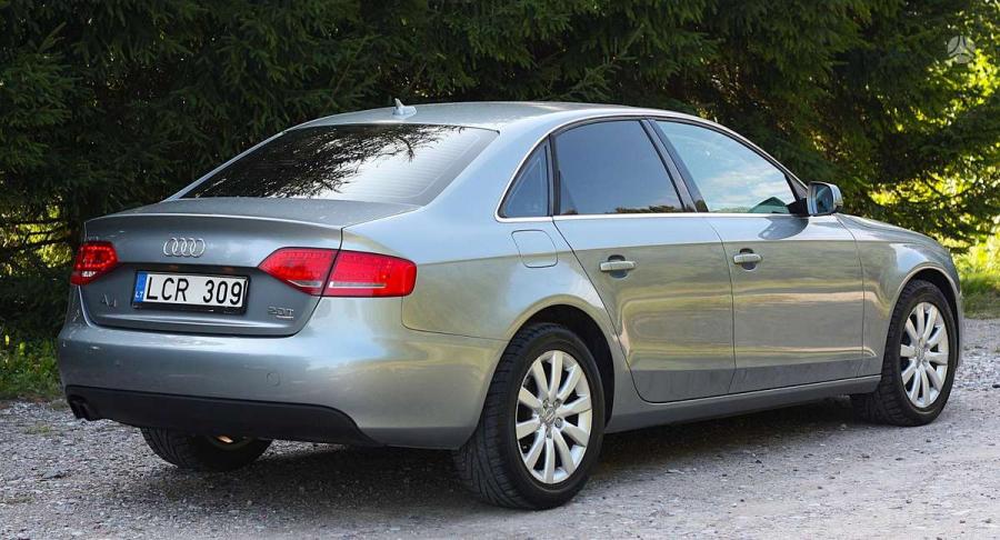 Pelēks Audi A4 2011 Kretinga, ar dzinēja tilpumu 1.98 L un nobraukumu 310 tūkst. km par 4499 €, foto 18 vietnē AUTOMOTO.COM.LV