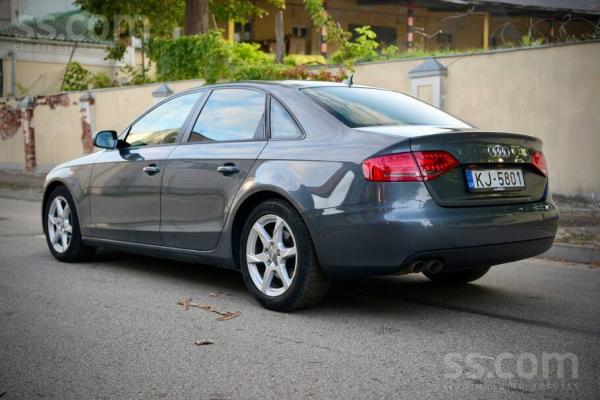 Pelēks Audi A4 2011 Daugavpils, ar dzinēja tilpumu 1.90 L un nobraukumu 224 tūkst. km par 8000 €, foto 6 vietnē AUTOMOTO.COM.LV