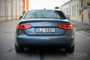 Grey Audi A4 2011 in Daugavpils, with an engine capacity of 1.90 L and mileage of 224 thousand km for 8000 €, photo 7 on AUTOMOTO.COM.LV