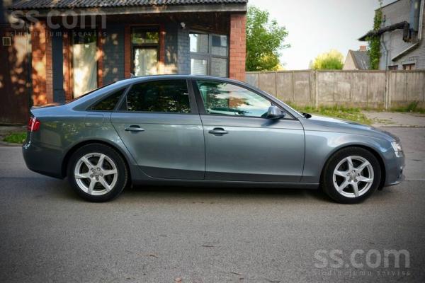 Pelēks Audi A4 2011 Daugavpils, ar dzinēja tilpumu 1.90 L un nobraukumu 224 tūkst. km par 8000 €, foto 9 vietnē AUTOMOTO.COM.LV