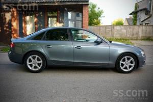 Grey Audi A4 2011 in Daugavpils, with an engine capacity of 1.90 L and mileage of 224 thousand km for 8000 €, photo 9 on AUTOMOTO.COM.LV