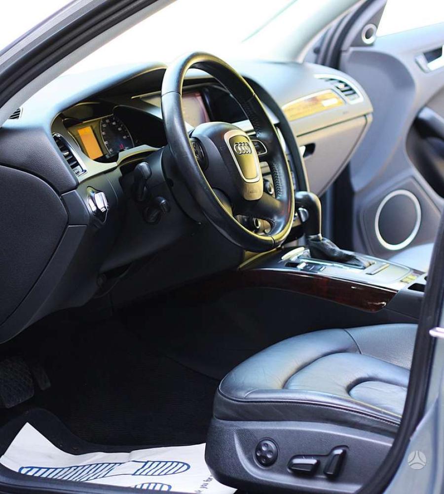 Pelēks Audi A4 2011 Kretinga, ar dzinēja tilpumu 1.98 L un nobraukumu 310 tūkst. km par 4499 €, foto 19 vietnē AUTOMOTO.COM.LV