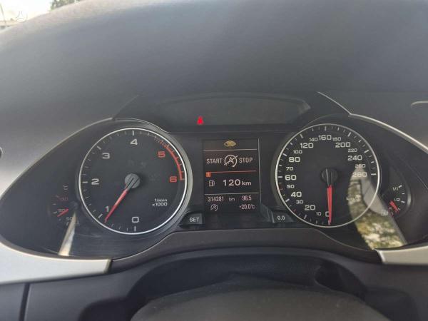 Grey Audi A4 2011 in Taurage, with an engine capacity of 1.97 L and mileage of 314 thousand km for 5500 €, photo 10 on AUTOMOTO.COM.LV