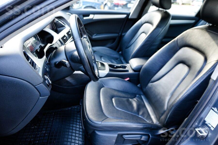Pelēks Audi A4 2011 Rīga, ar dzinēja tilpumu 2.00 L un nobraukumu 315 tūkst. km par 5490 €, foto 8 vietnē AUTOMOTO.COM.LV