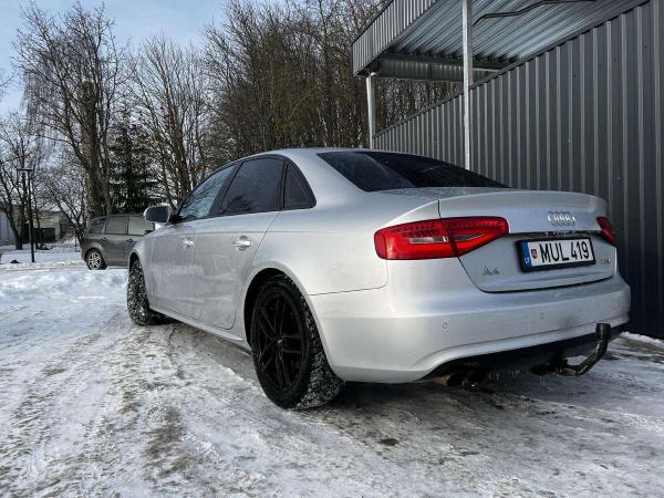Grey Audi A4 2012 in Vilkaviskis, with an engine capacity of 1.80 L and mileage of 191 thousand km for 7500 €, photo 4 on AUTOMOTO.COM.LV