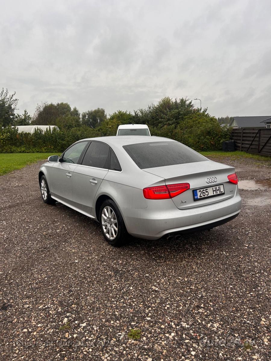 Grey Audi A4 2012 in Tartu, with an engine capacity of 2.00 L and mileage of 223 thousand km for 8300 €, photo 7 on AUTOMOTO.COM.LV