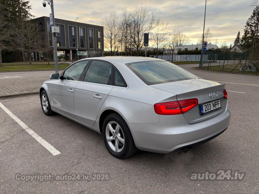 Grey Audi A4 2012 in Tallinn, with an engine capacity of 1.80 L and mileage of 153 thousand km for 8900 €, photo 4 on AUTOMOTO.COM.LV