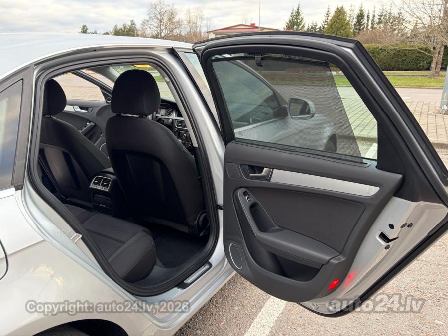 Grey Audi A4 2012 in Tallinn, with an engine capacity of 1.80 L and mileage of 153 thousand km for 8900 €, photo 10 on AUTOMOTO.COM.LV