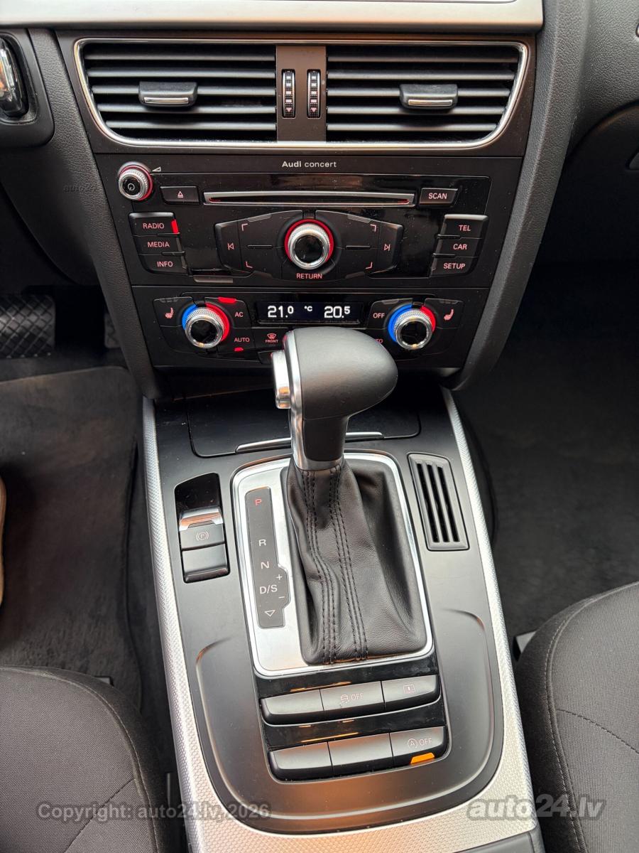 Grey Audi A4 2012 in Tallinn, with an engine capacity of 1.80 L and mileage of 153 thousand km for 8900 €, photo 13 on AUTOMOTO.COM.LV