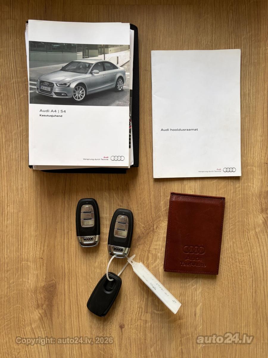 Grey Audi A4 2012 in Tallinn, with an engine capacity of 1.80 L and mileage of 153 thousand km for 8900 €, photo 24 on AUTOMOTO.COM.LV