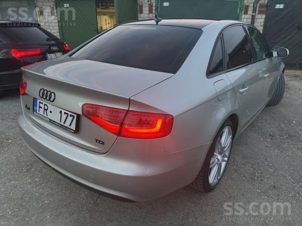 Pelēks Audi A4 2012 Rēzekne, ar dzinēja tilpumu 2.00 L un nobraukumu 256 tūkst. km par 8400 €, foto 3 vietnē AUTOMOTO.COM.LV